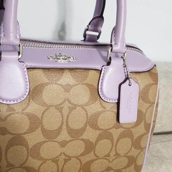 Coach | Bags | Coach F3223 Leather Mini Bennett Satchel Nwt | Poshmark